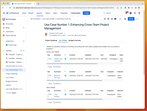 How to Organize Confluence Pages with Confluence Tabs | bitvoodoo apps