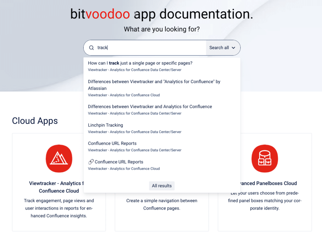 New look for our app documentation - bitvoodoo apps