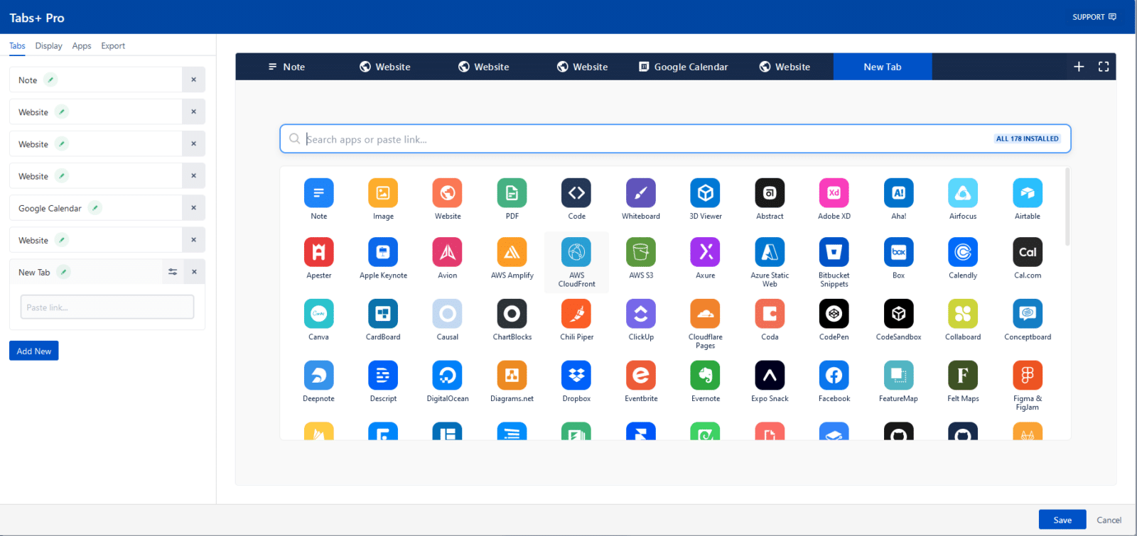 Comparison of Different Tab solutions for Confluence